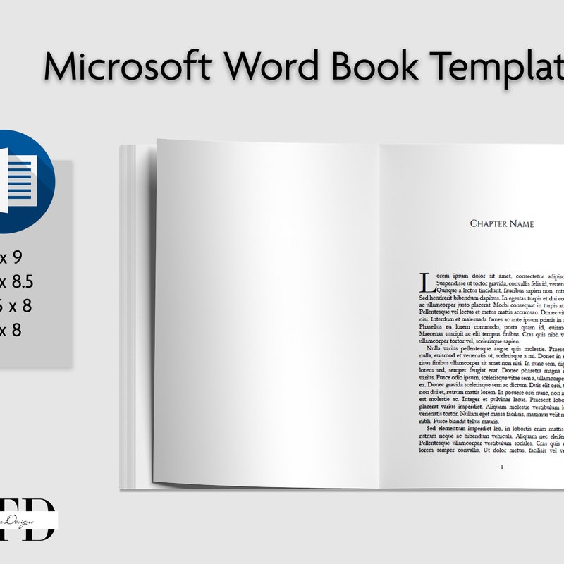 Ebook Templates in Word - Etsy