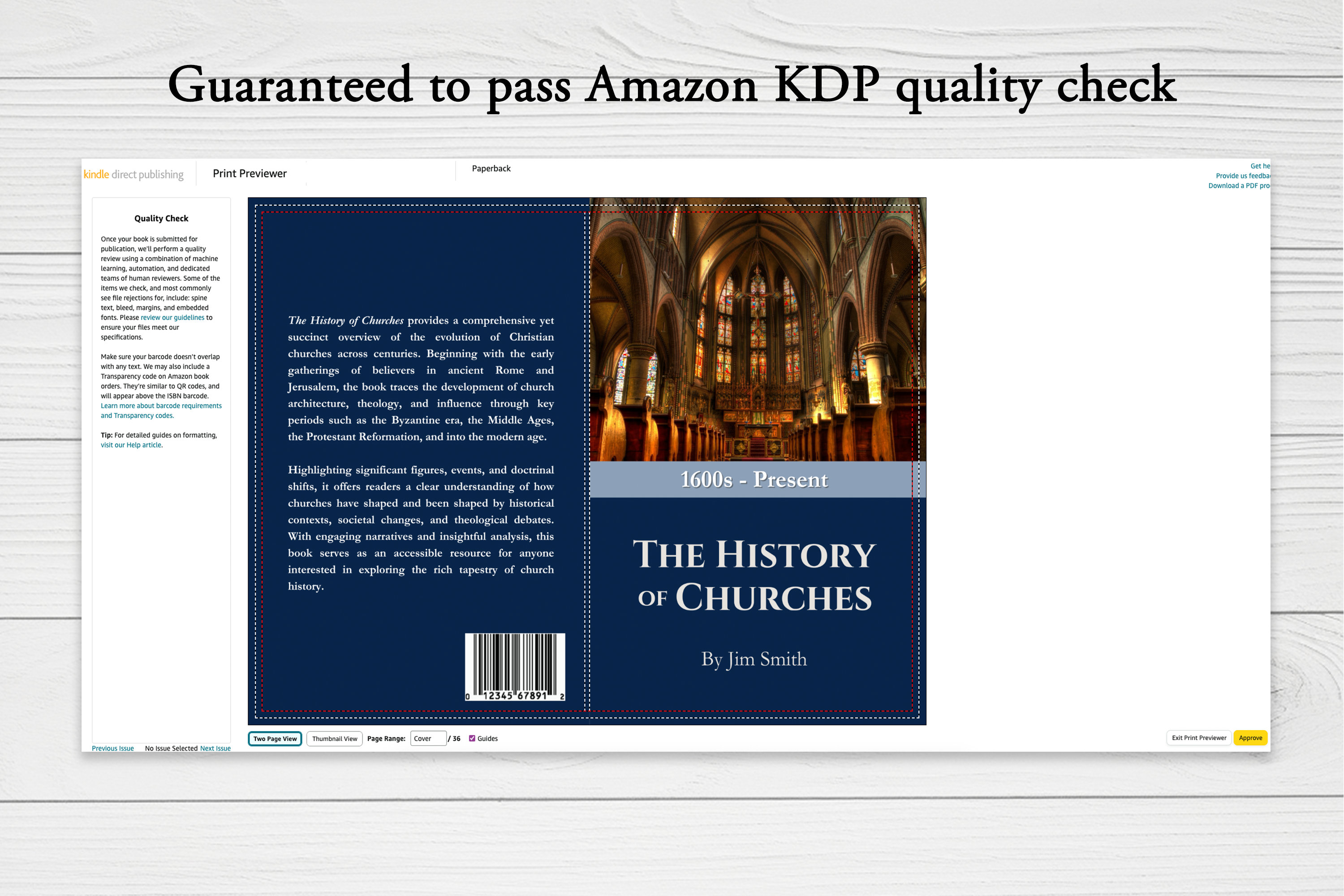 KDP Book 6x9 Template, KDP Interior, Canva Book Template, Book ...