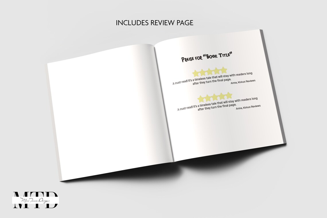 Adobe Indesign 8.5x8.5 Children's Book Template, Editable KDP Interior ...