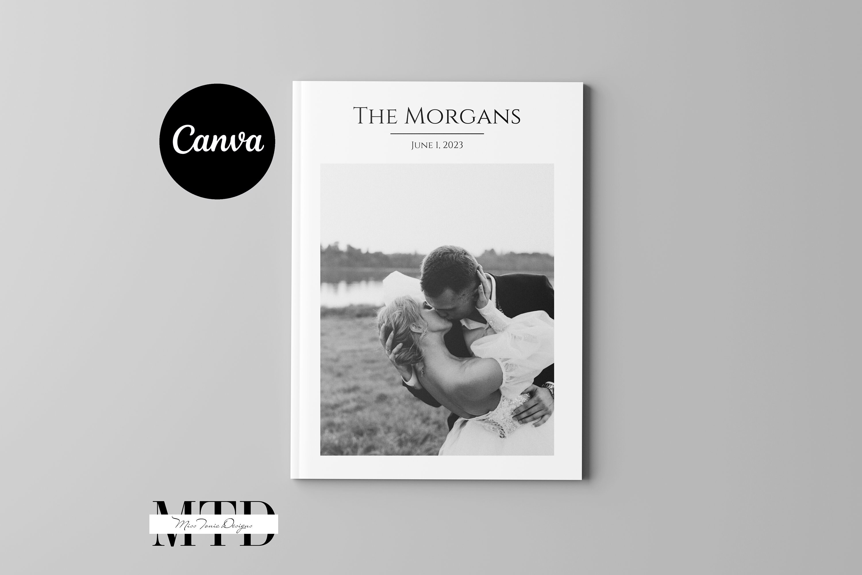 Wedding Magazine Template, Custom Wedding Album, Wedding Photo Album ...