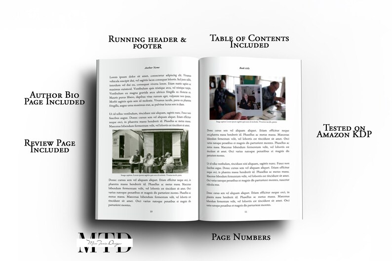 6x9 KDP Book Template, Canva Interior Book Template, Canva Book Cover ...