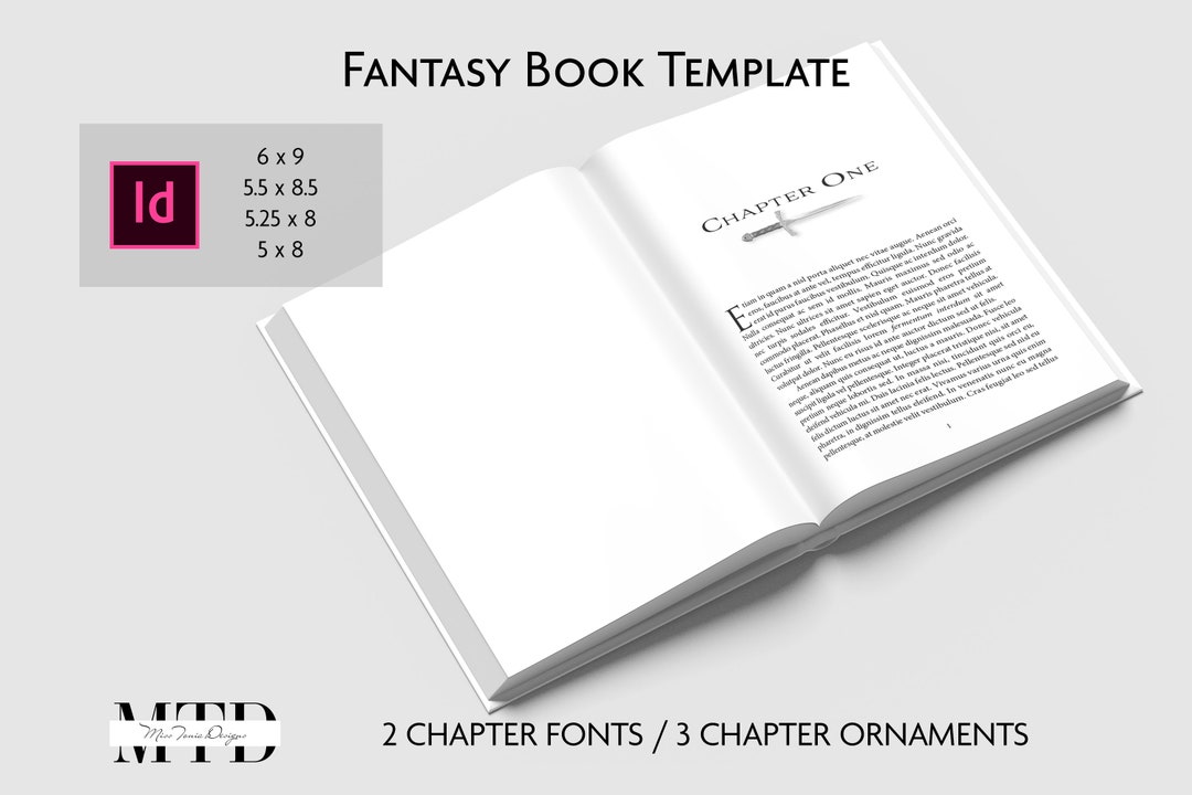 Indesign Template for Amazon KDP Interiors | Book Formatting Layout ...