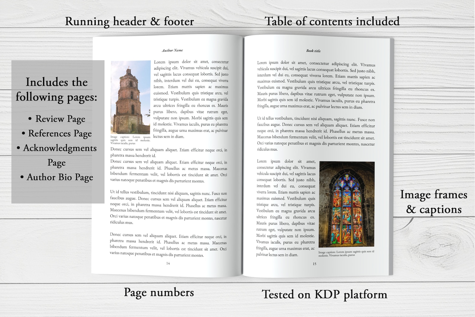 6x9 KDP Book Template, Canva Interior & Cover Design (digital Download ...