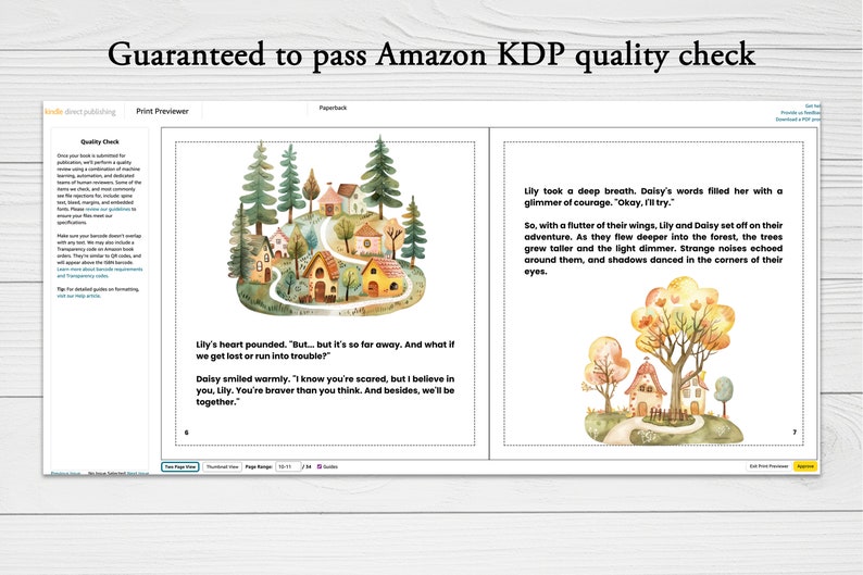Children's Book Template Canva: 8.5"x8.5" Storybook Layout (amazon KDP ...