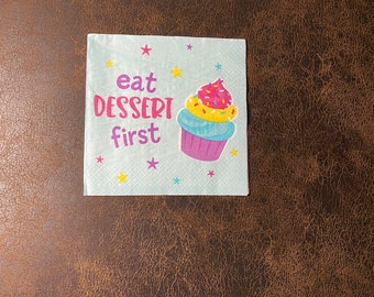 Eat Dessert First | Etsy