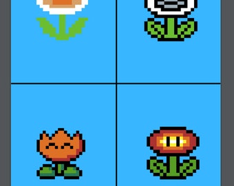 Fire Flower Poster - Etsy