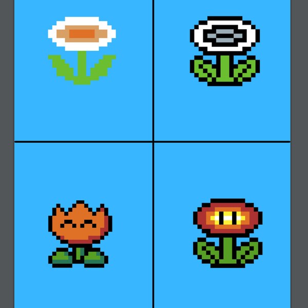 Mario Fire Flower - Etsy