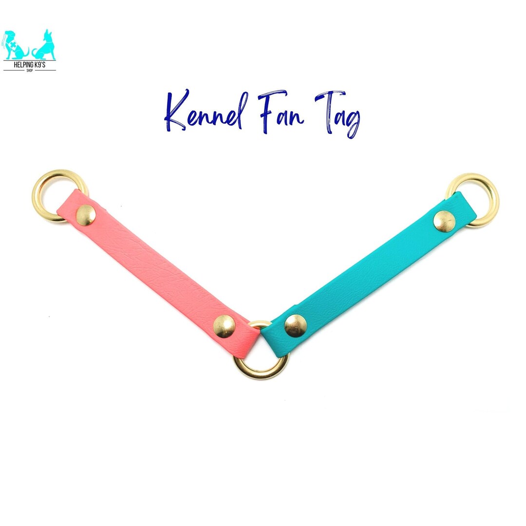 Ruffland Kennel Custom Fan Tag, 5/8 USA Biothane® - Etsy