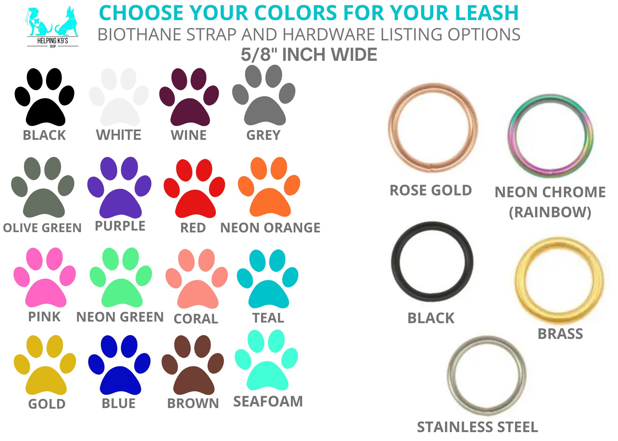 Ruffland Kennel Custom Fan Tag 5/8 USA Biothane - Etsy