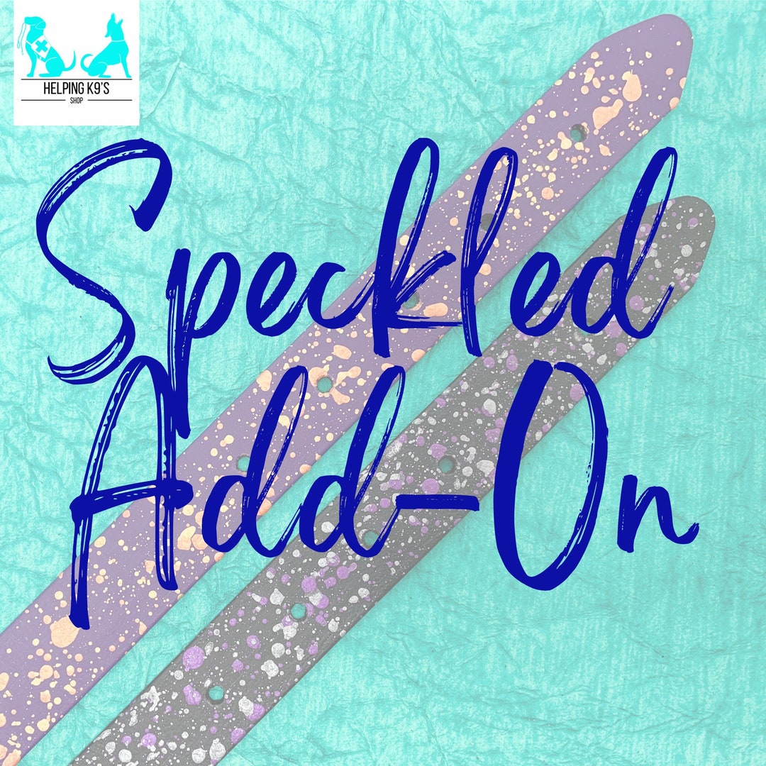 Speckle Upgrade, Waterproof Speckled Paint for Vegan Leather Leash and ...