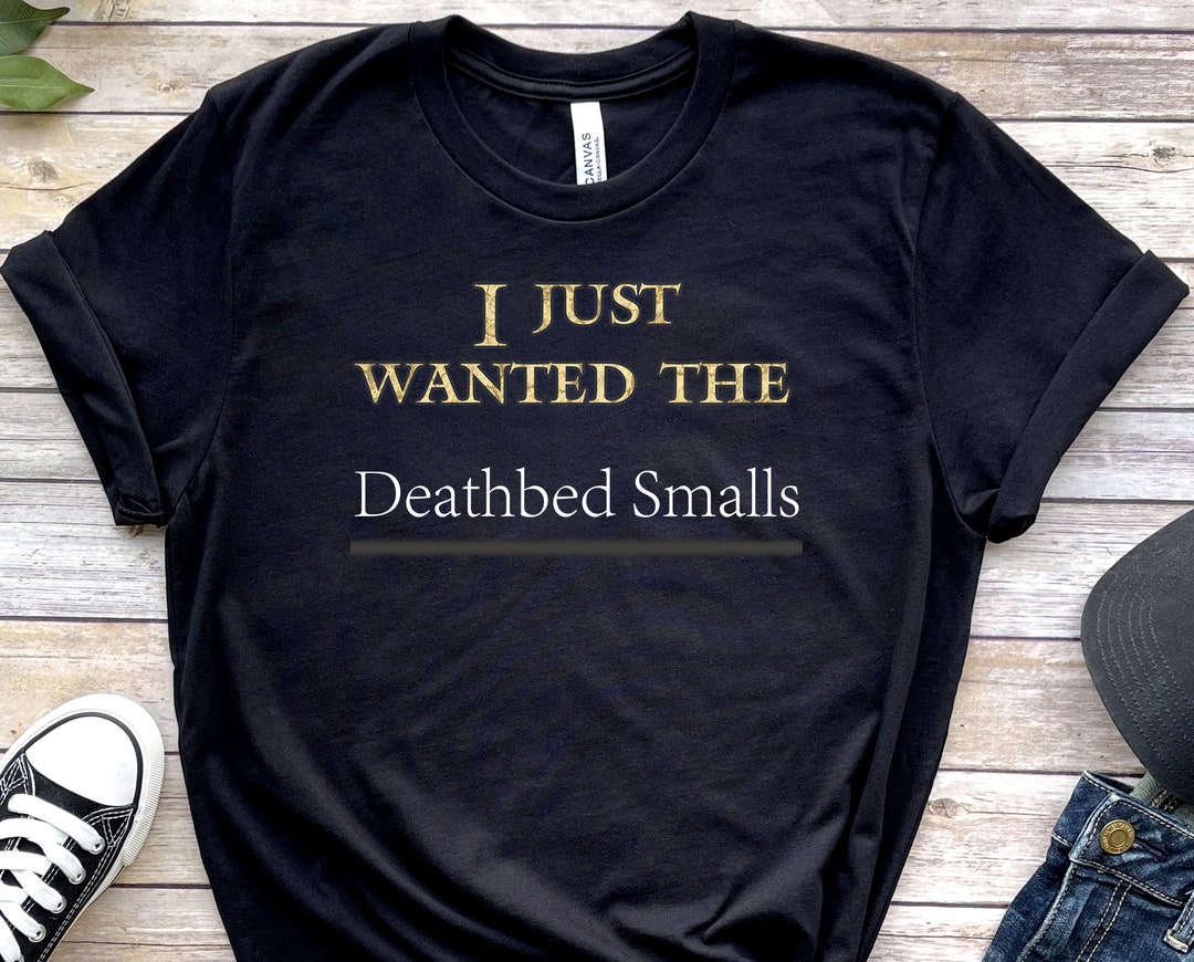 Just Wanted the Deathbed Smalls Item, Elden Game, Souls Ring T, Unisex ...