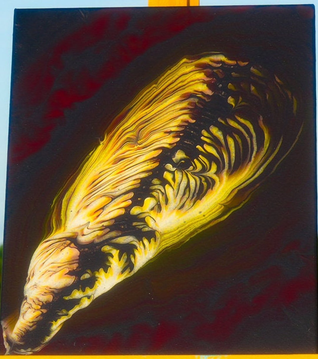 Middle Finger - Fingerprint Nebula Collection - Original Fluid Art on ...