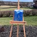 North Sea Original Fluid Art on Canvas Acrylic Pour Paint 16x12 - Etsy