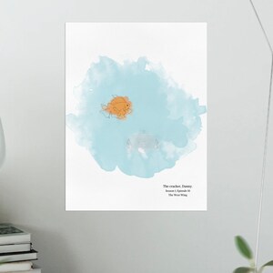 The West Wing Poster Print Watercolor Goldfish - Etsy