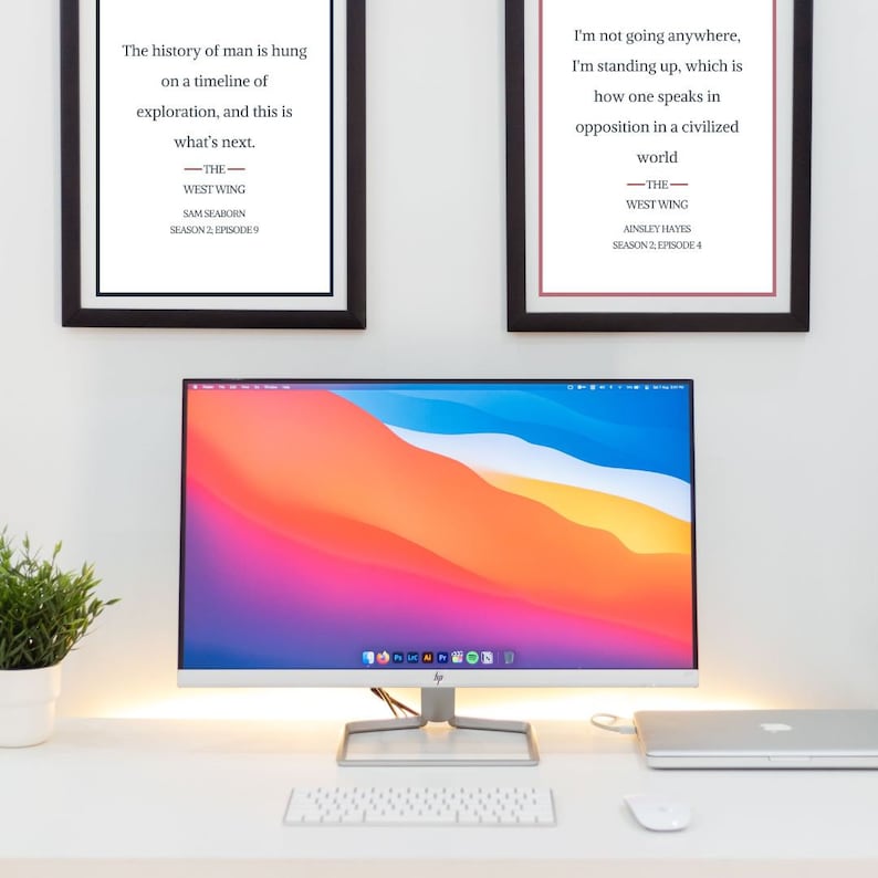 The West Wing Inspirational Posters Set of 17 Prints - Etsy