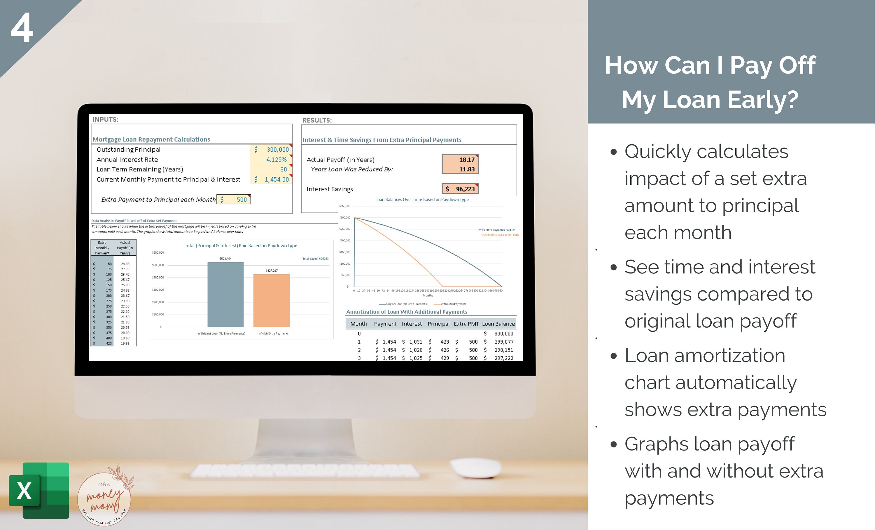 Ultimate Mortgage Spreadsheet for Excel! Mortgage Analysis, Home ...