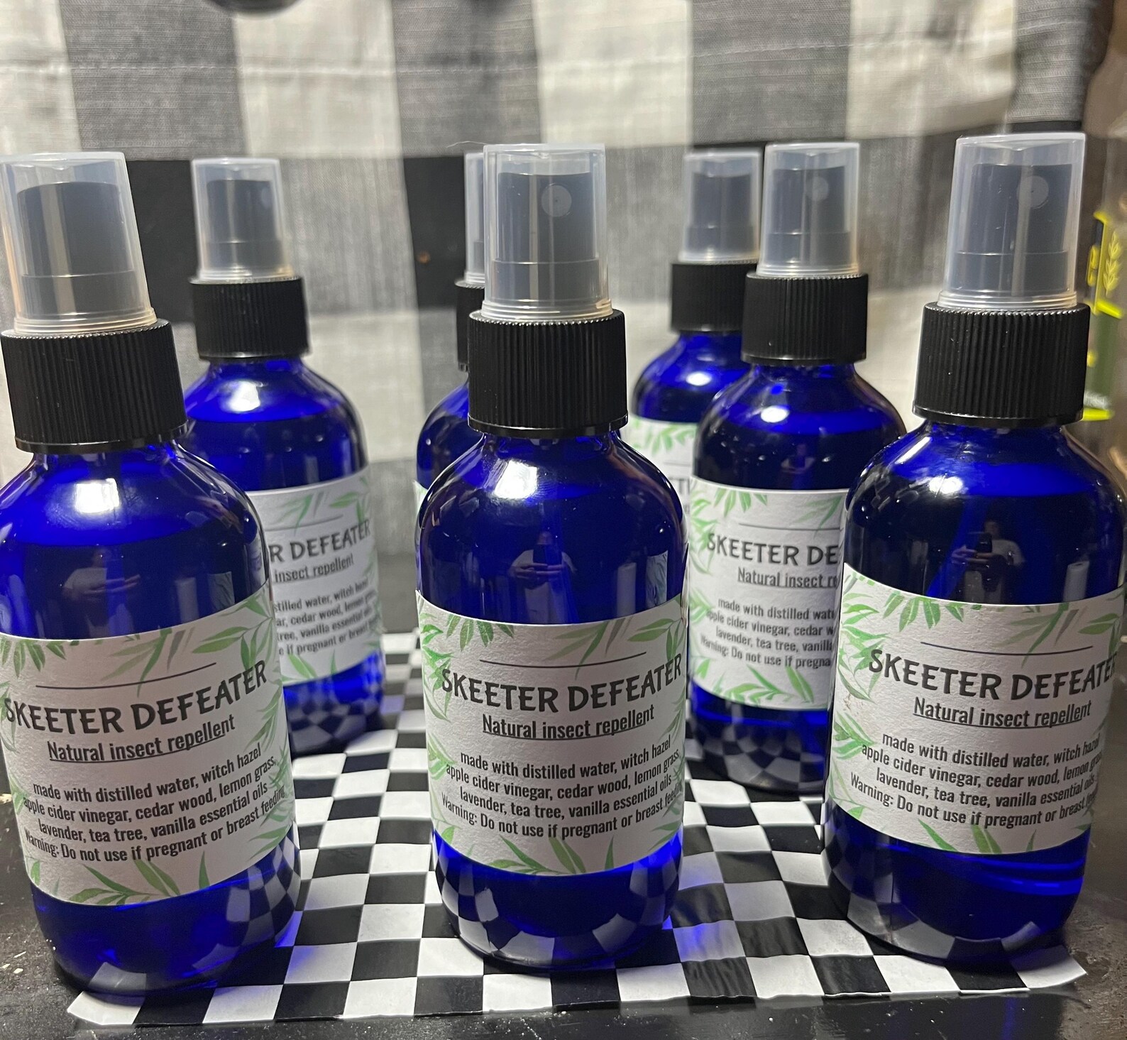 Skeeter Defeater Spray All Natural Insect Repellent 4oz Bottle - Etsy