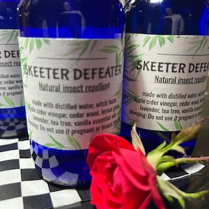 Skeeter Defeater Spray All Natural Insect Repellent 4oz Bottle - Etsy