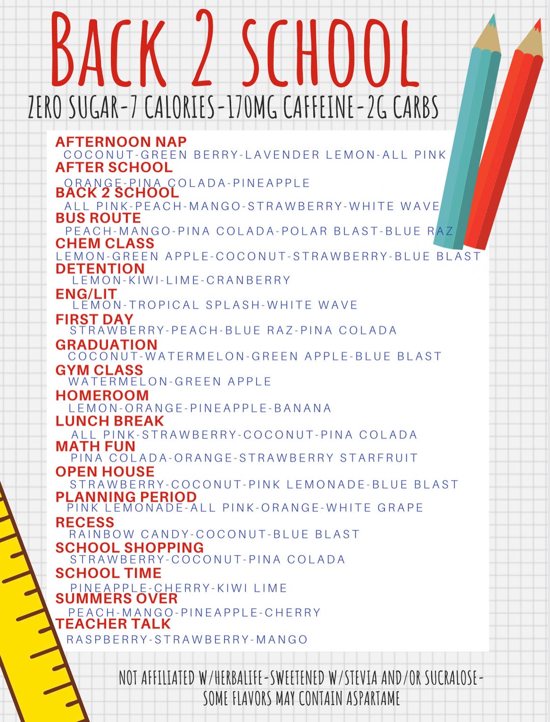 Back 2 School New 20 Pack Loaded Tea Kits. Mega Tea Kits, Make at Home ...