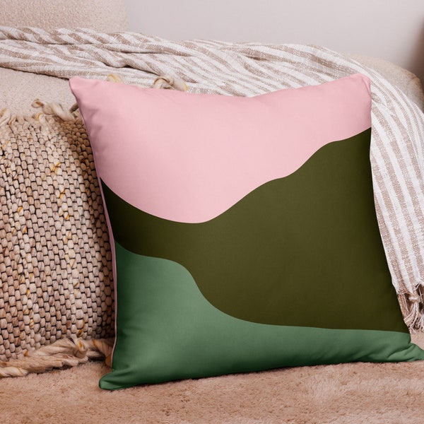 Colorblock Pillow - Etsy