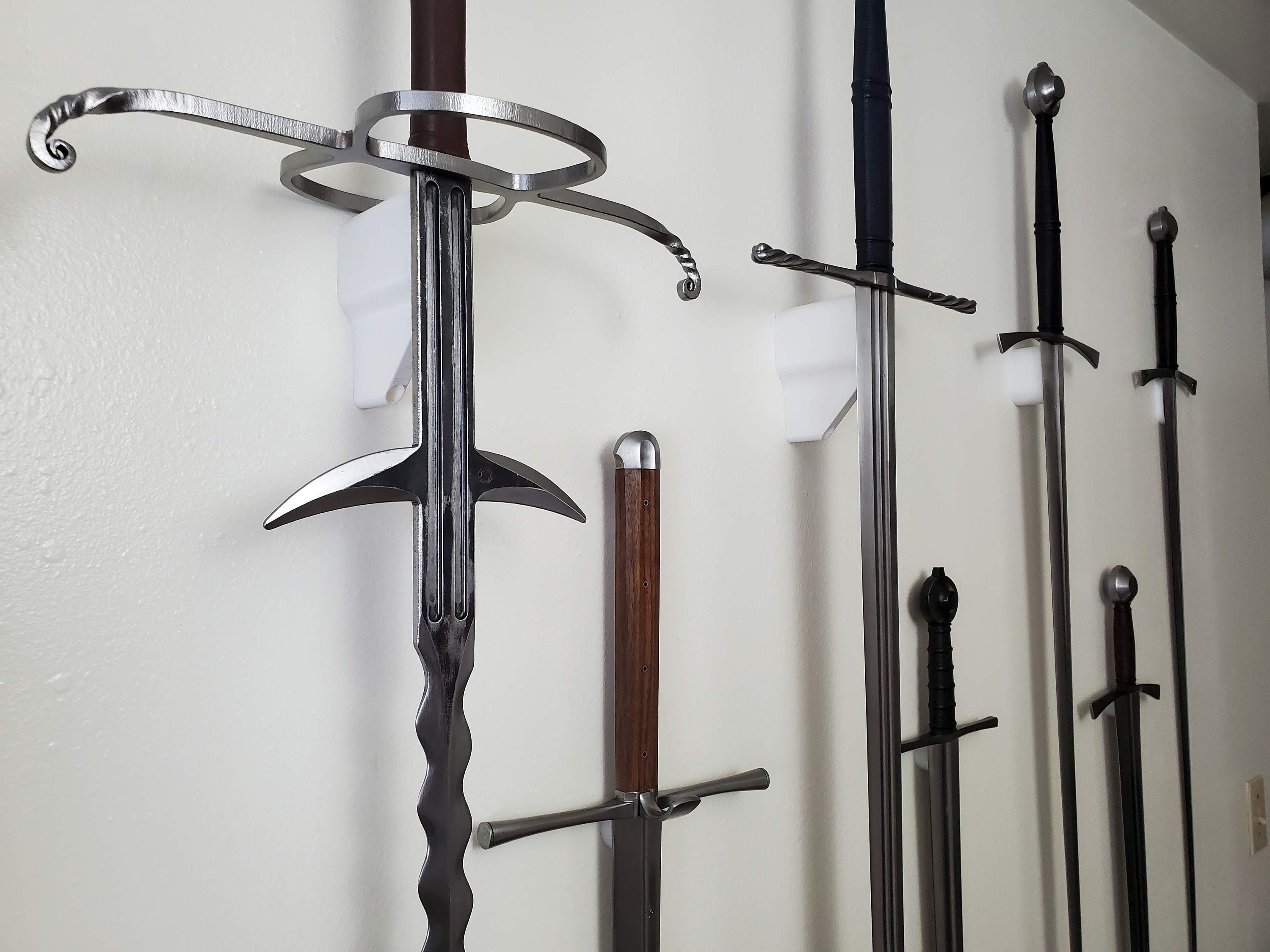 Hidden Sword Hanger - Single Rectangle for Rapier, Dagger, Smallsword ...