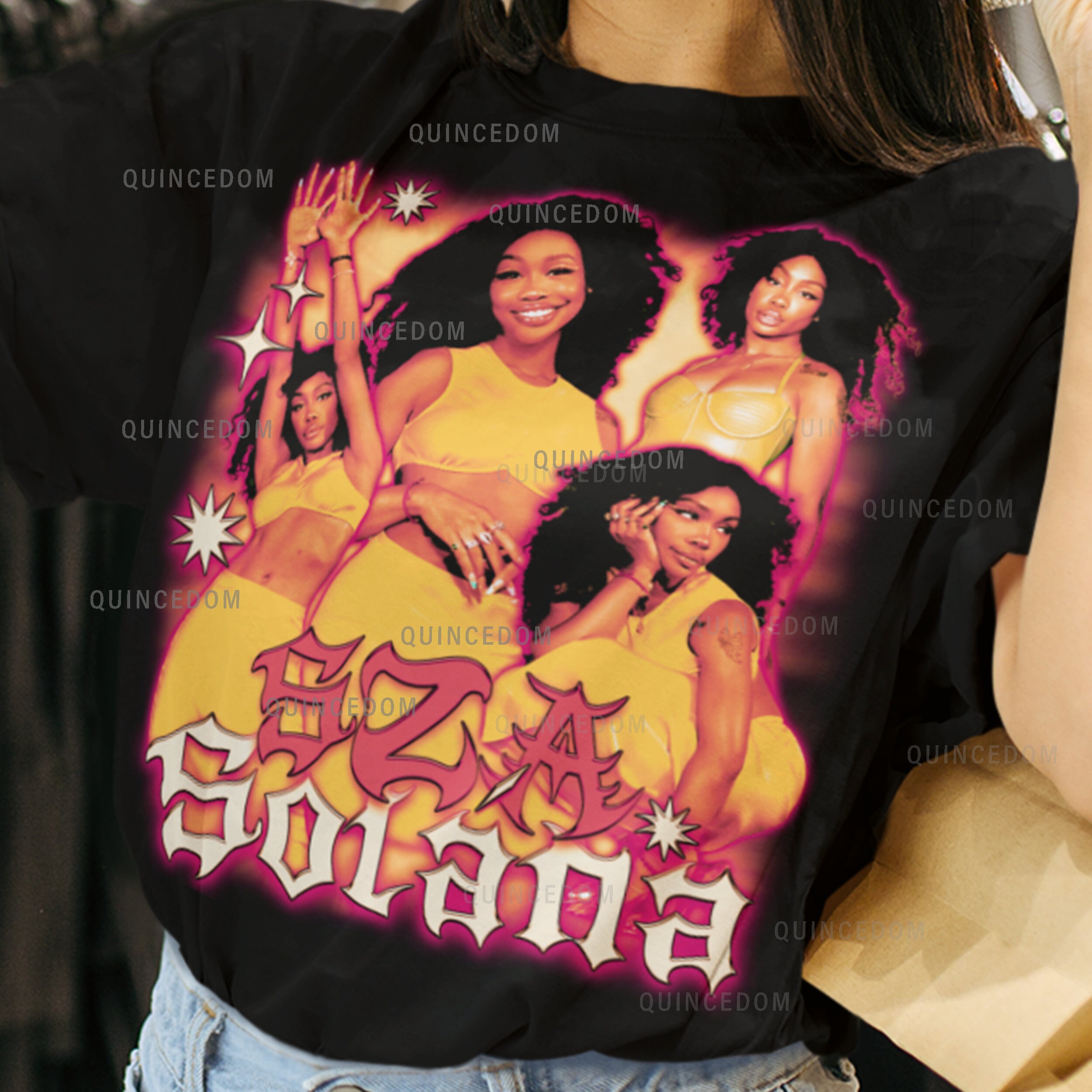 SZA shirt tshirt tee merch, Solna Imani Rowe SZA vintage graphic unisex ...