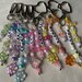 Cute Custom Name Beaded Keychains/phone Chains Kpop Bias Name Chain ...