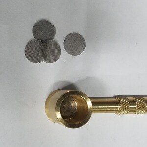 Metal Tobacco Smoking Pipe* Solid Brass * MADE IN USA* *high Quality ...