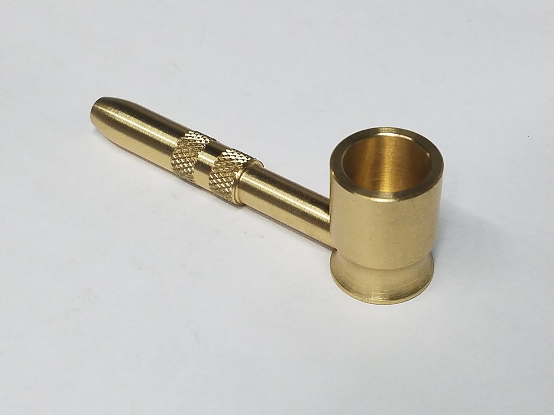 Metal Tobacco Smoking Pipe* Solid Brass * MADE IN USA* *high Quality ...