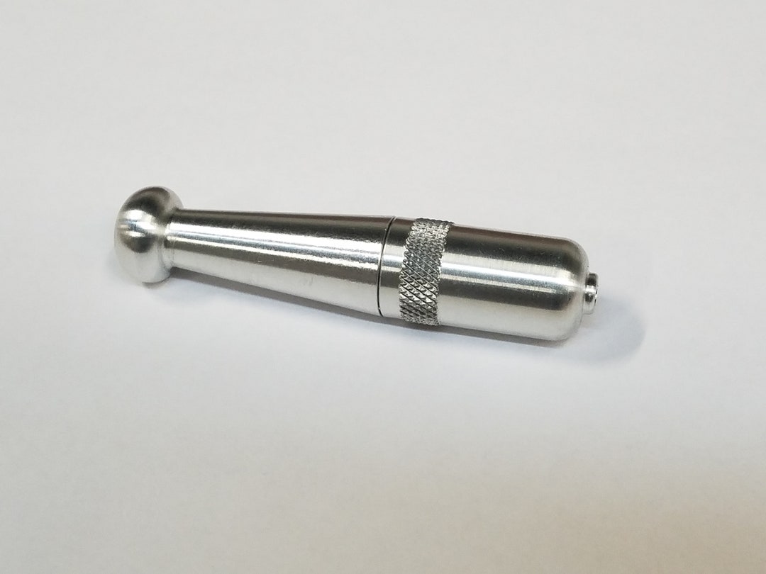 Metal Smoking Pipe,zeppelin, Bat Smoking Pipe, Sneak a Toke, One-hitter ...
