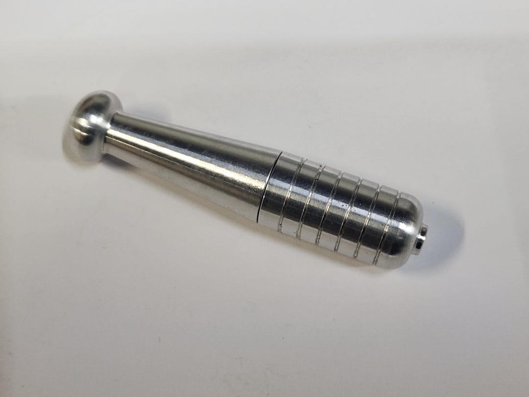 Metal Smoking Pipe,zeppelin, Bat Smoking Pipe, Sneak a Toke, One-hitter ...