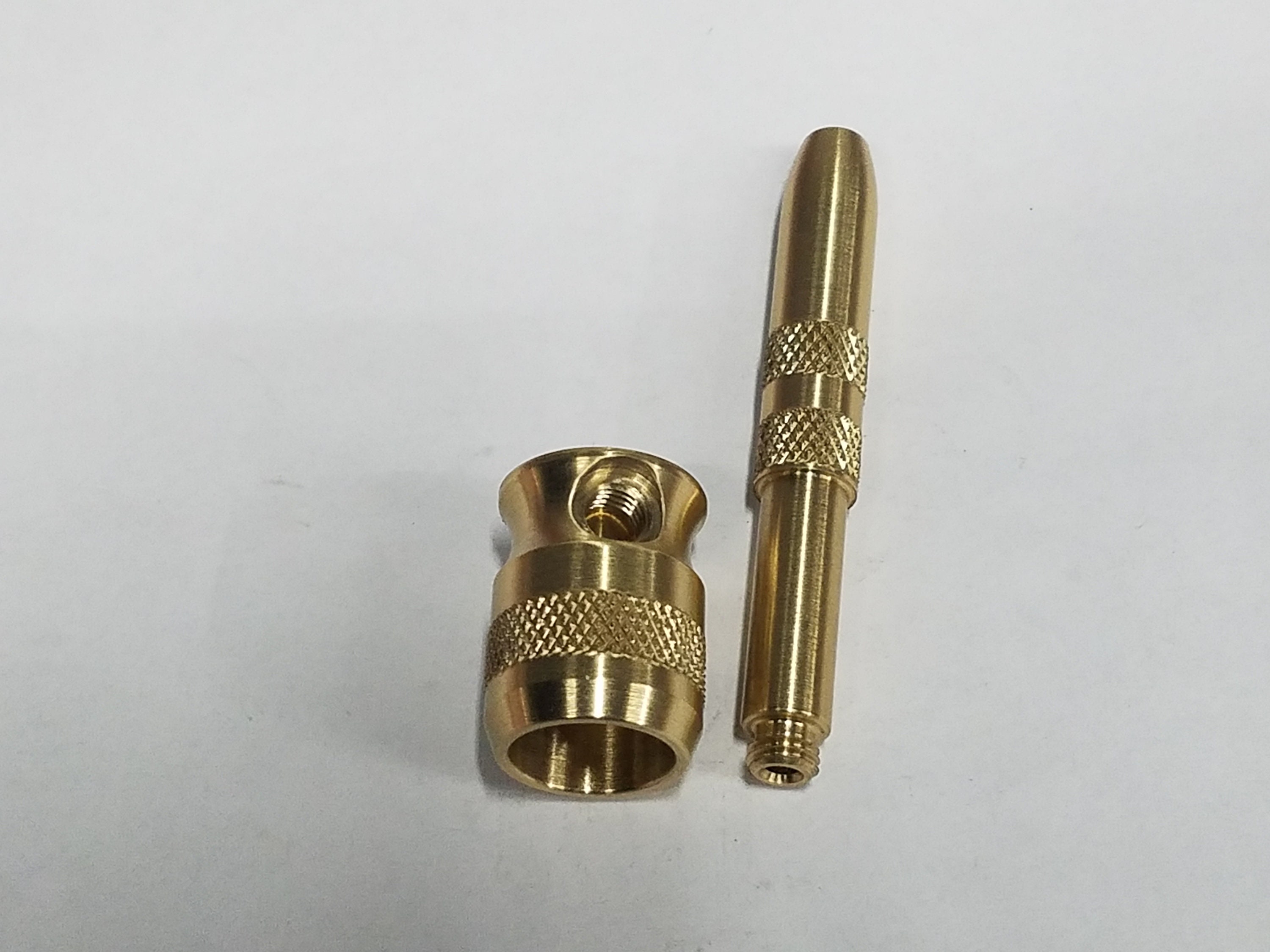 Metal Tobacco Smoking Pipe* Solid Brass * MADE IN USA* *high Quality ...