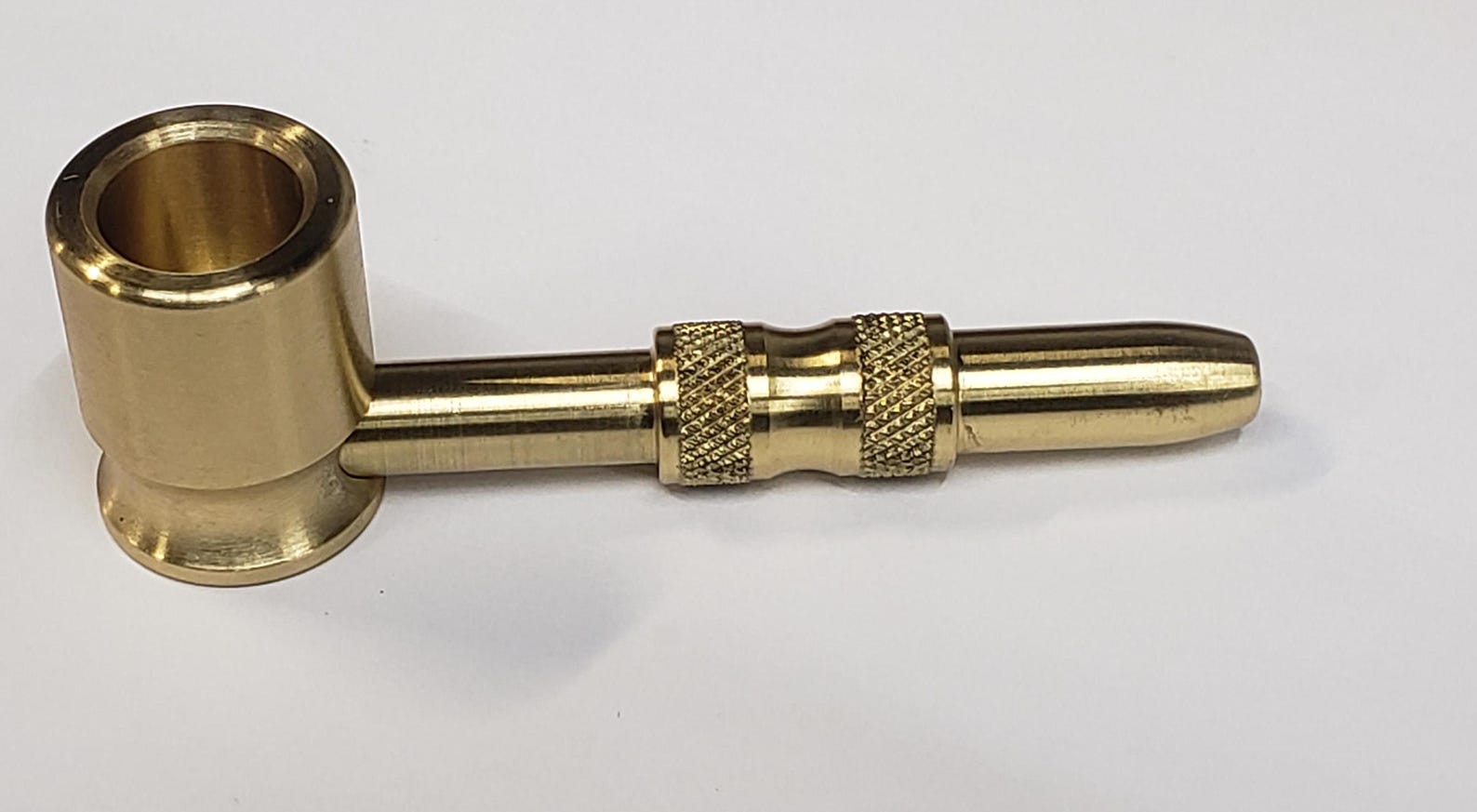Large Solid Brass Tobacco Smoking Pipe, Large Bowl* Made in the USA* - Etsy