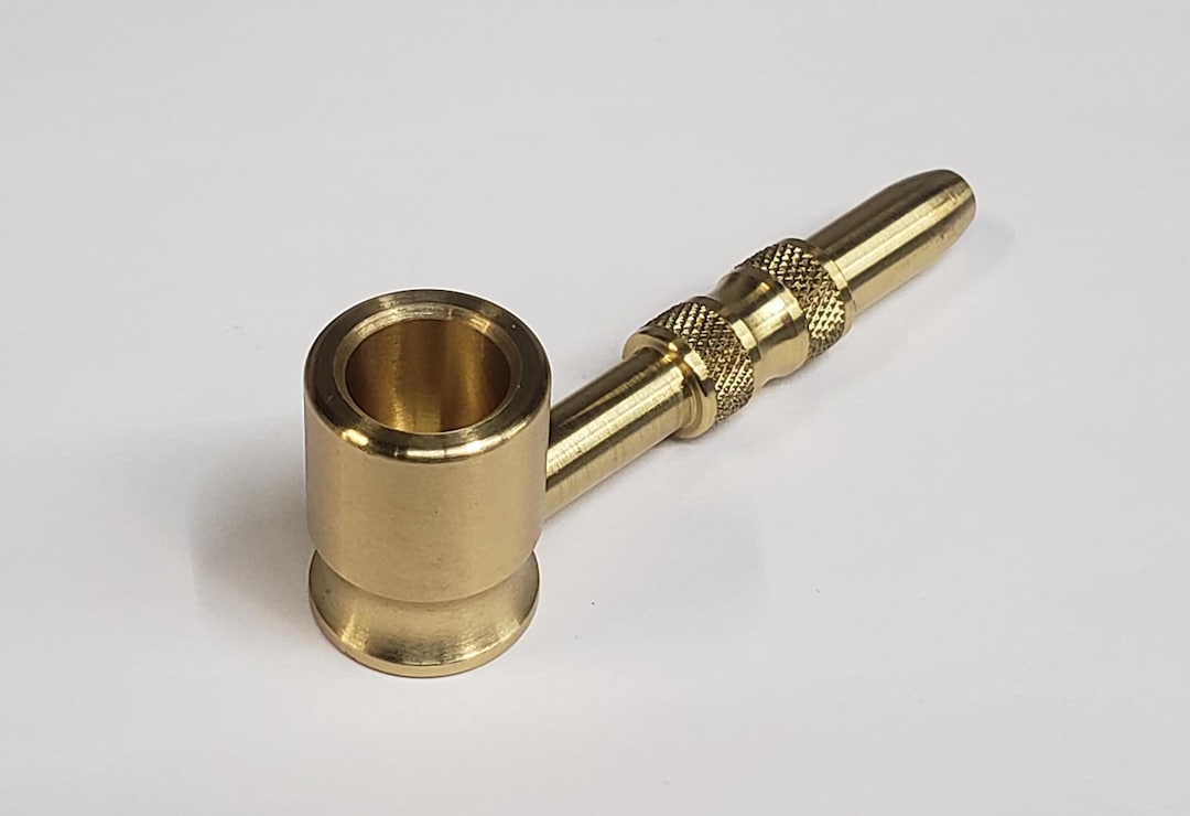 Large Solid Brass Tobacco Smoking Pipe, Large Bowl* Made in the USA* - Etsy