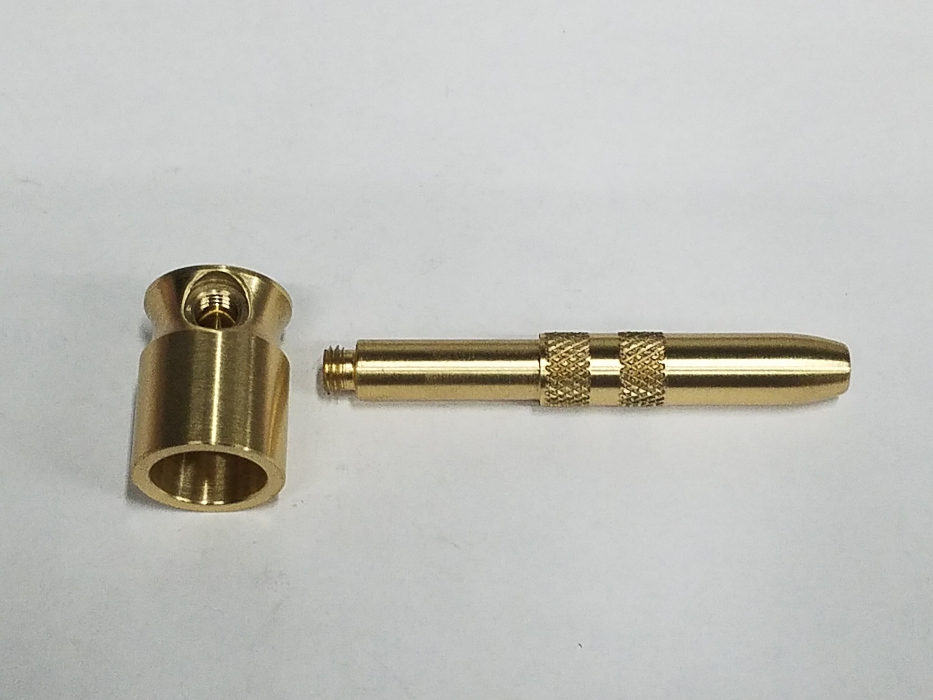 Metal Tobacco Smoking Pipe Solid Brass MADE IN USA high Quality Free ...