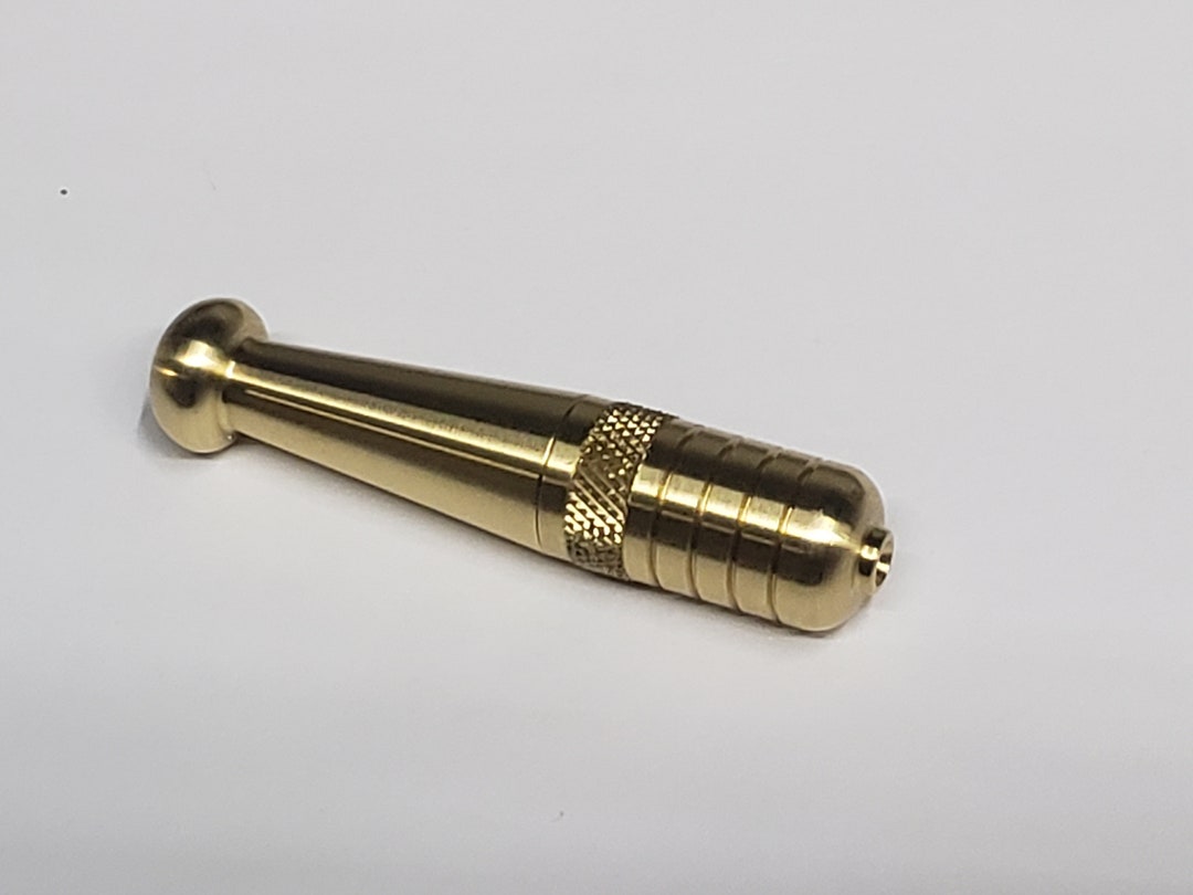 Metal Smoking Pipe,zeppelin, Bat Smoking Pipe, Sneak a Toke, One-hitter ...