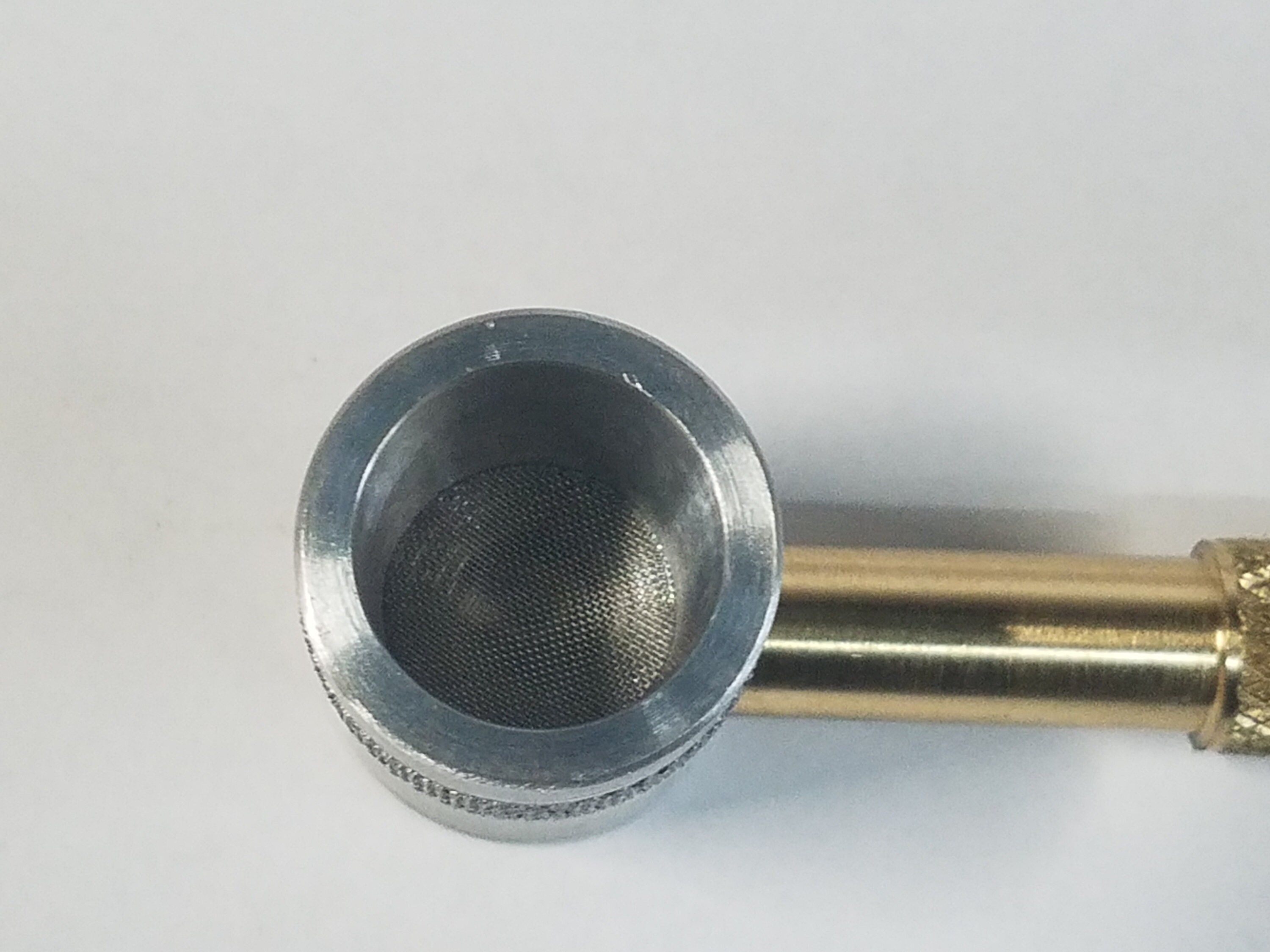 Metal Tobacco Smoking Pipe*aluminum / Brass * Made in USA* Bowl *HIGH ...