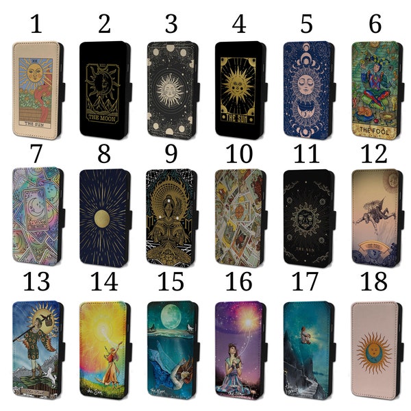 Tarot Wallet Phone Case - Etsy