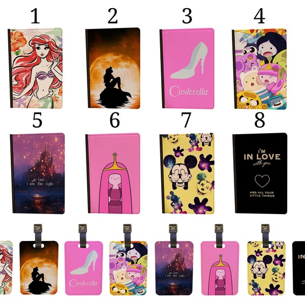 Princess Passport Cover - Etsy