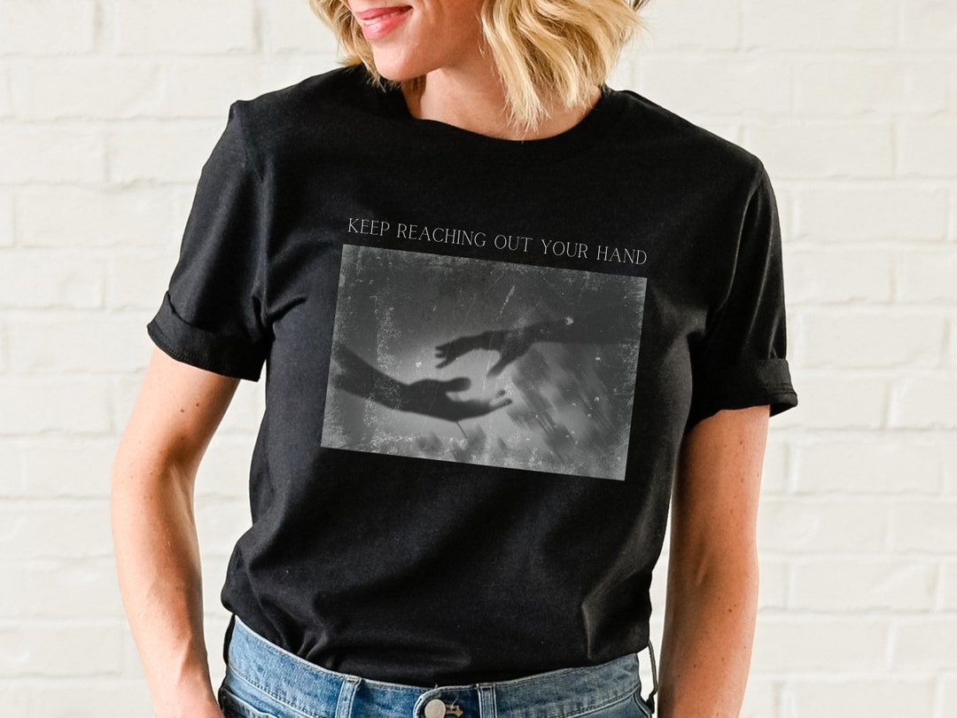 Keep Reaching Out Your Hand Nesta Archeron Cassian Quote Tshirt ACOTAR ...