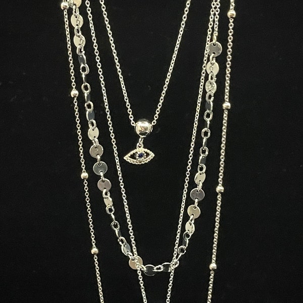Multi Layer Necklace - Etsy