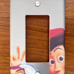 Toy Story Light Switch Plate Cover // Woody Buzz Lightyear ...