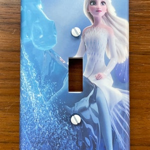 Frozen Light Switch Plate Cover // Frozen 2 Horse Elsa // FAST SHIP! - Etsy