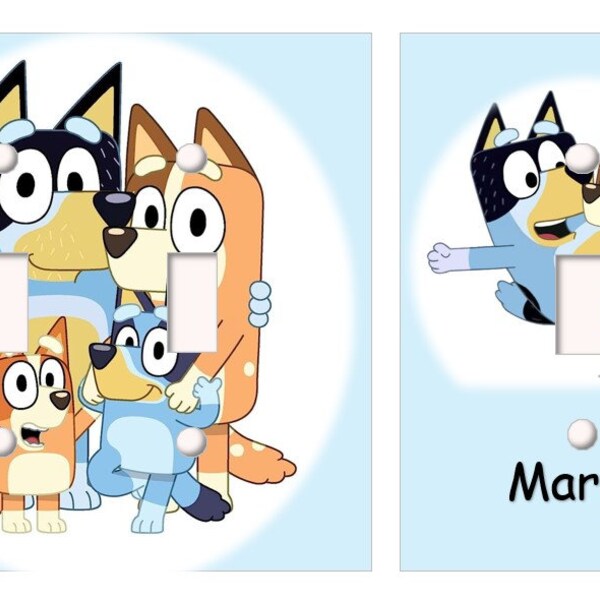 Bluey Switch Plate - Etsy