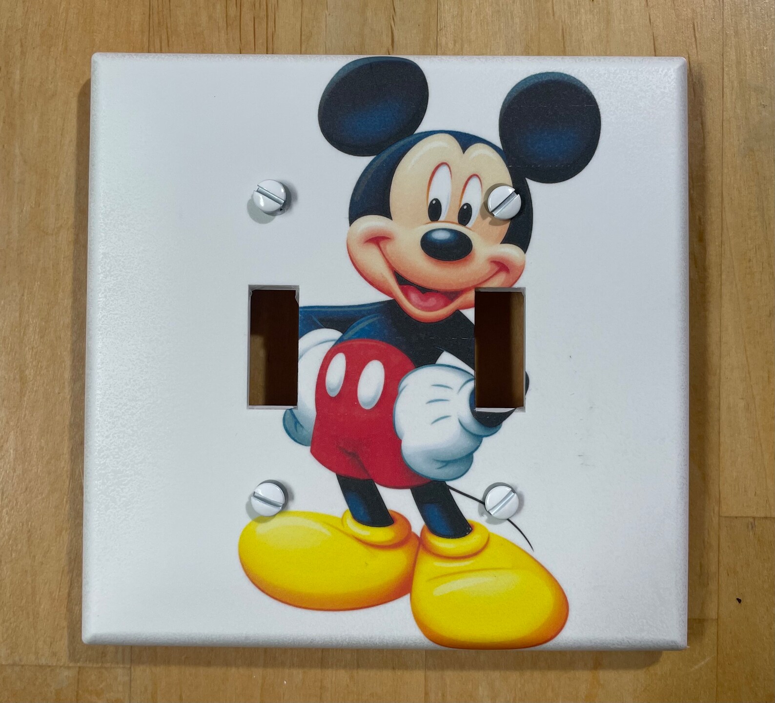 Mickey Mouse Light Switch Plate Cover // Personalized // FAST SHIP! - Etsy