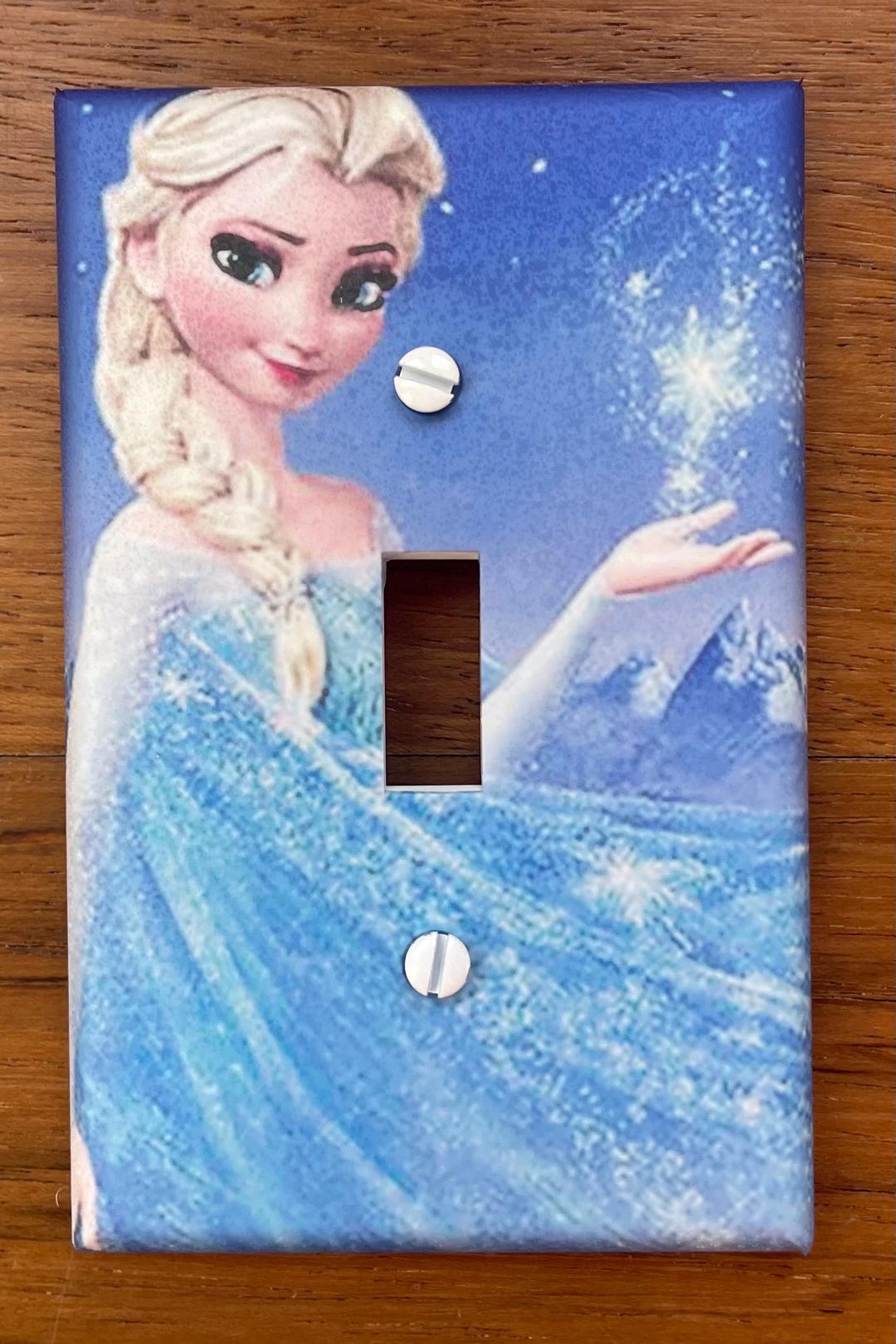 Frozen Elsa Light Switch Plate Cover // Girls Room Personalized // FAST ...