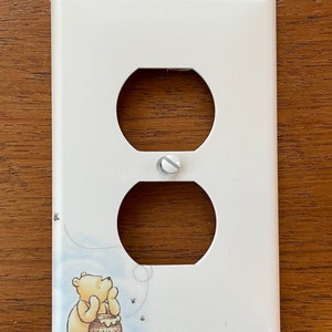Classic Winnie the Pooh Light Switch Plate Cover // HUNNY Jar ...