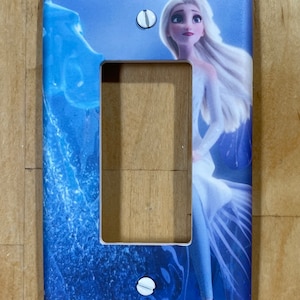 Frozen Light Switch Plate Cover // Frozen 2 Horse Elsa // FAST SHIP! - Etsy