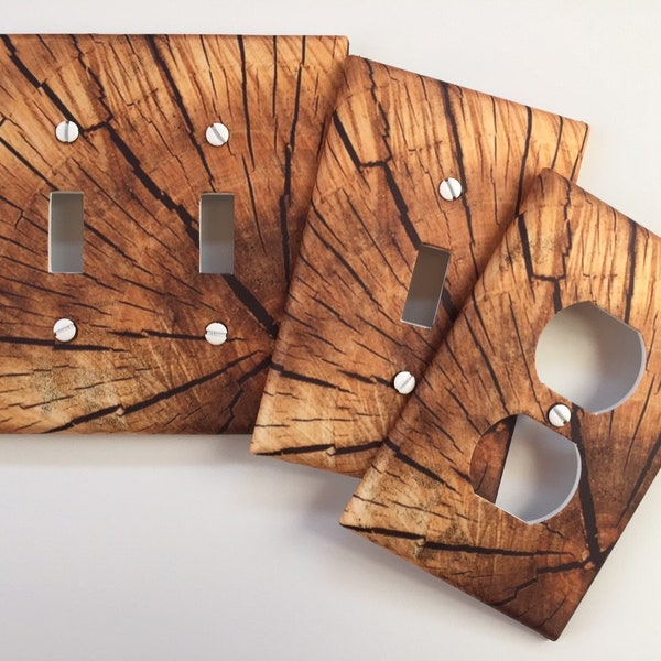 Wood Switch Plate - Etsy