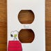 Snoopy Light Switch Plate Cover // Charlie Brown Woodstock Red Baron ...